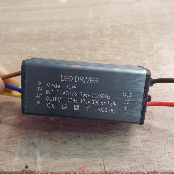 Jual Trafo LED Driver 50W Watt Ballast Lampu PJU/Lampu Sorot - Jakarta ...