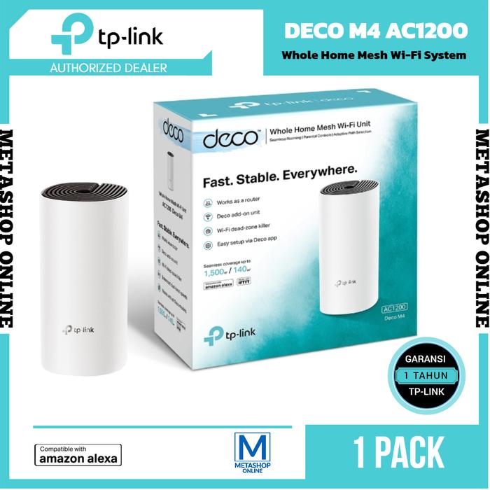 Jual Tp-link Deco M4 Ac1200 Whole Home Mesh Wi-fi System Router Tplink ...