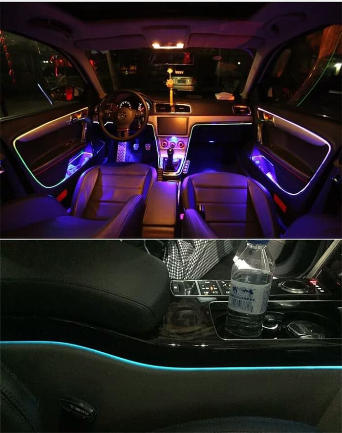 Jual LAMPU AMBIENCE LIGHT DASHBOARD INTERIOR MOBIL 3 METER - Jakarta ...