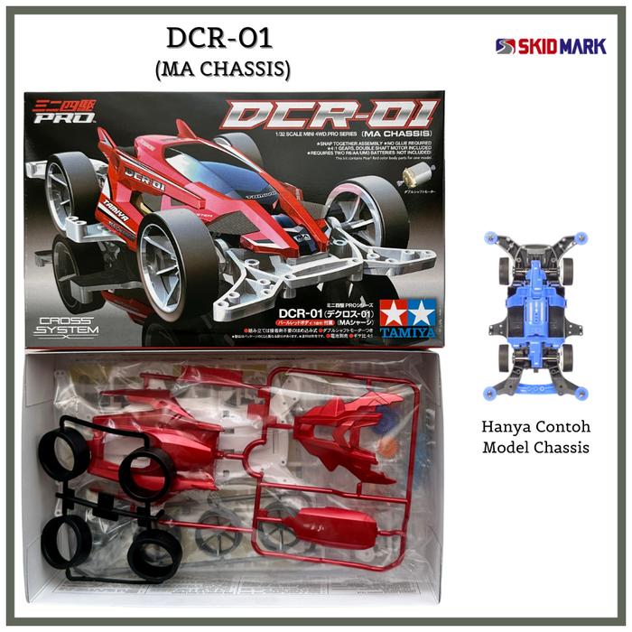 Jual Tamiya Mini 4WD - DCR-01 MA Chassis (ORIGINAL) - Jakarta Barat ...