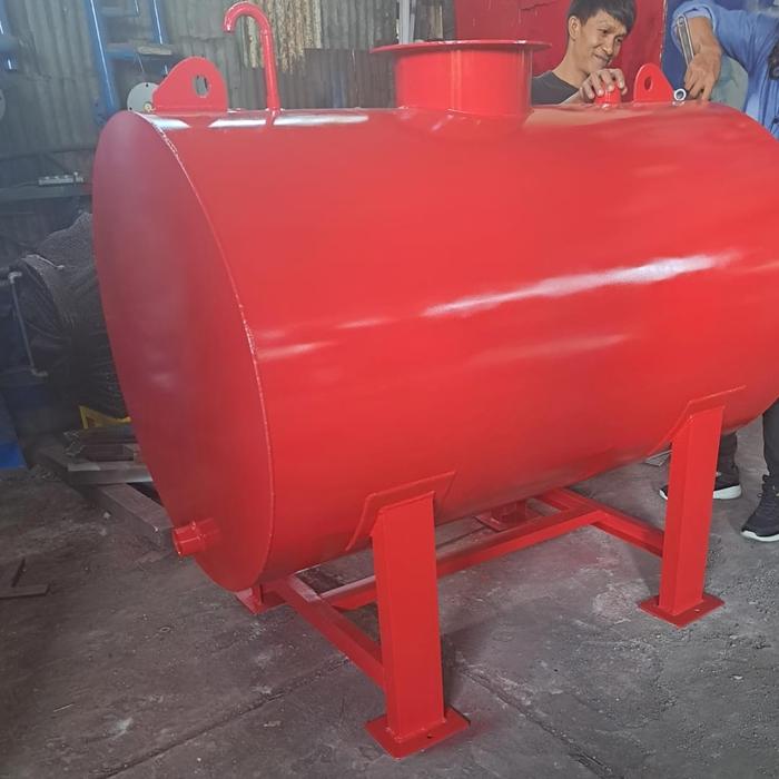 Jual Tangki solar 1000 liter tangki genset tangki harian daily tank ...