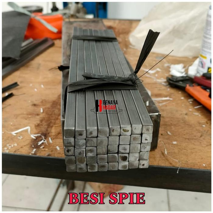 Jual Spie Besi 10 mm x 10 mm x 300 mm Besi Spie Batang Spi pasak key ...