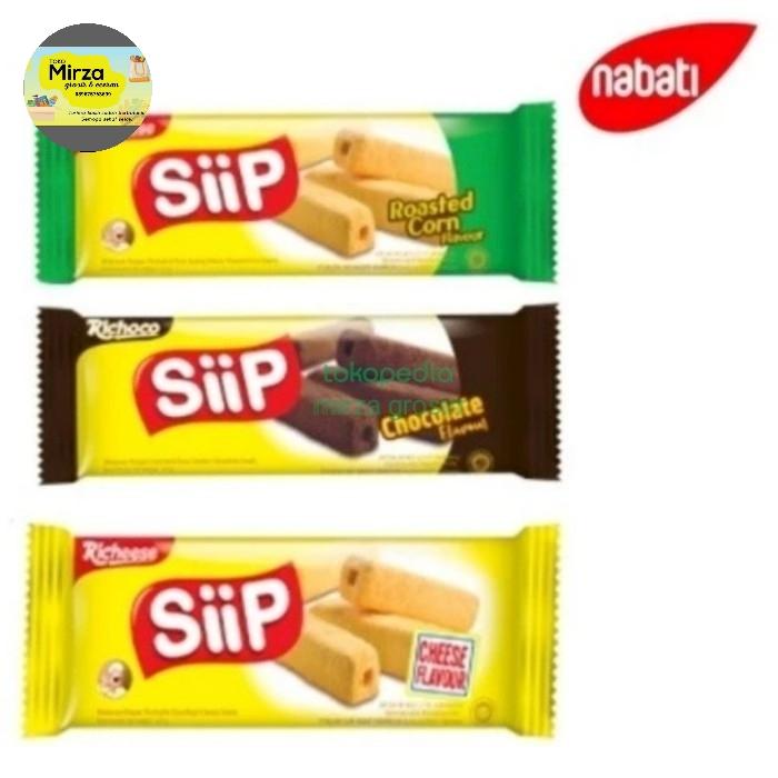 Jual Nabati SIIP Box 20Pcs x 5gr NABATI SIP Richeese Keju Jagung Bakar ...