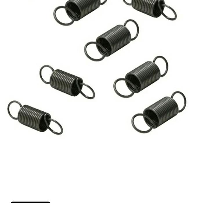 Jual Per Pegas Tarik Baja OD 15mm Kawat 2mm Panjang Total 50mm/5cm ...