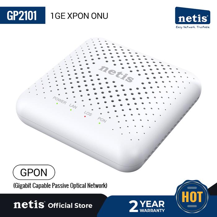 Jual NETIS GP2101 1GE XPON ONU GPON Gigabit Capable Passive Optical Network - Jakarta Utara ...
