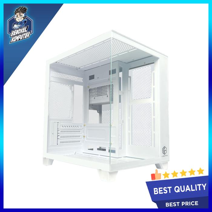 Jual CASING PC CUBE GAMING SHAFEL LITE WHITE - Kota Pontianak ...