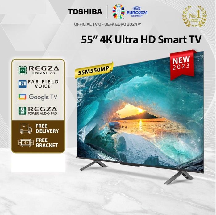 Jual Toshiba 55M550MP LED TV 55" QLED Premium 4K Google TV 55 Inch 55M550 - Jakarta Pusat ...