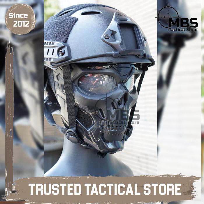 Jual Masker Tactical NORTAC™ RAKEN Tactical Mask Skull Topeng Tactical ...