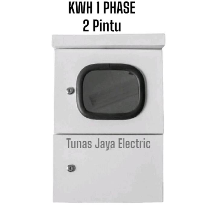 Jual Box Panel KWH Meter 1Phase (Kaca 2Pintu) Model Topi OUTDOOR ...