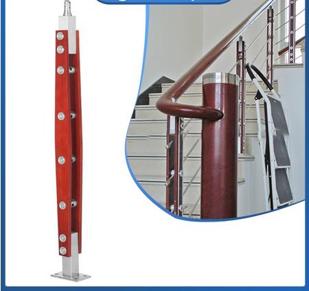 Jual Railing Tangga Stainless Model Kotak Hollow Railing Tangga ...