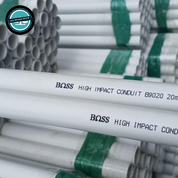 Jual Pipa Conduit 20mm Boss Putih/Pipa Listrik 20mm Boss High Impact ...