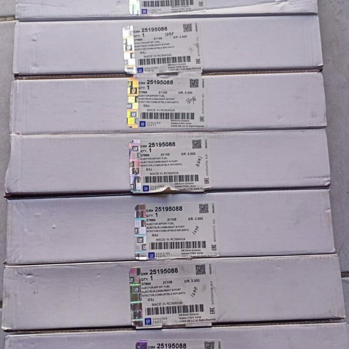Jual Injector Captiva Diesel Facelift FL C140 original GM 25195088 ...