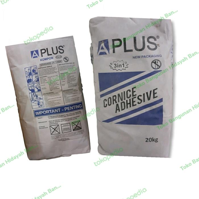 Jual Dempul gypsum a plus cornice coumpond Kumpon Aplus per 1 kg - Kota ...