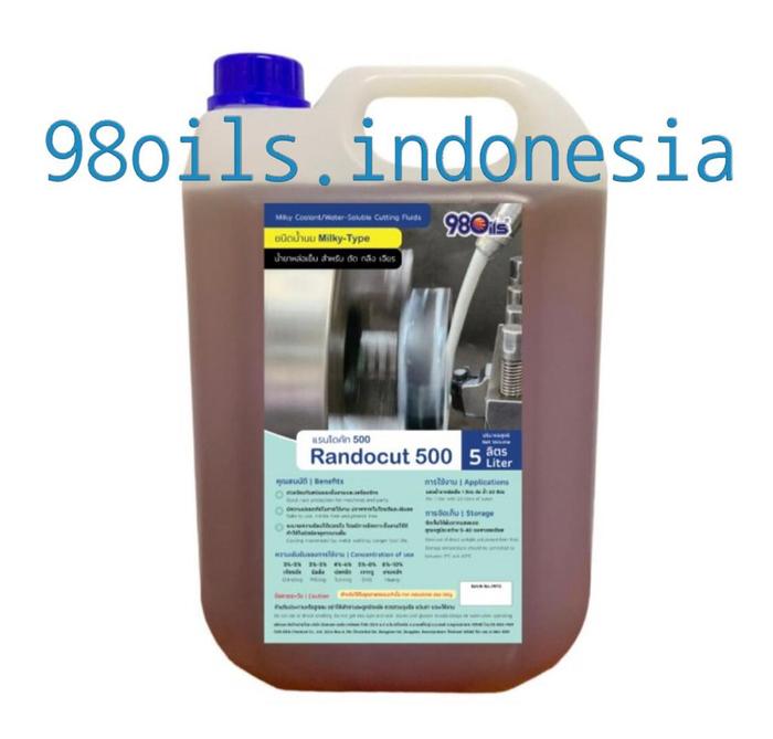 Jual Randocut 500 (Soluble Cutting Oils) 5 Liter / Cairan Bubut / Oli Bubut - Kota Bekasi ...