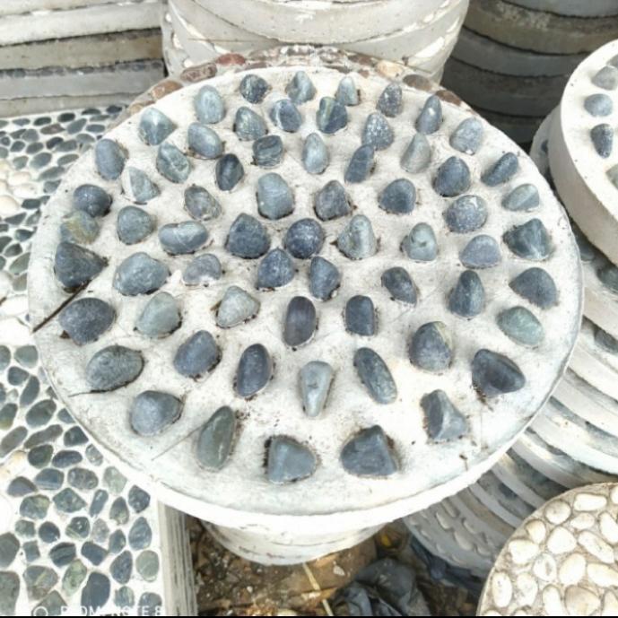 Jual steping batu taman pijakan model terapi warna hitam - Jakarta ...