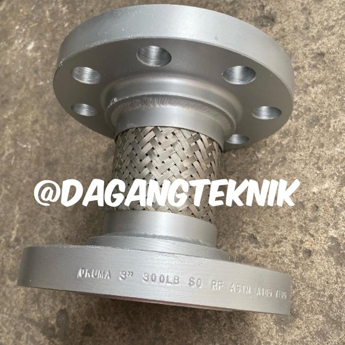 Jual Expansion Joint / Flexible Joint 3 inch x 30 cm ASA 300 / ANSI 300 ...