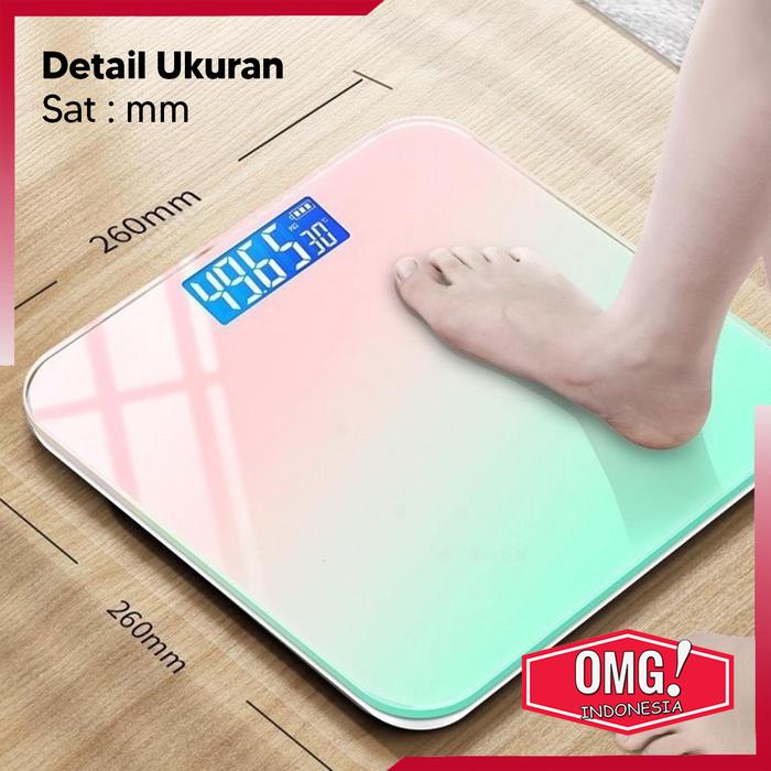 Jual Smart Timbangan Badan Usb Digital Weight Body Fat Scale Lcd ...