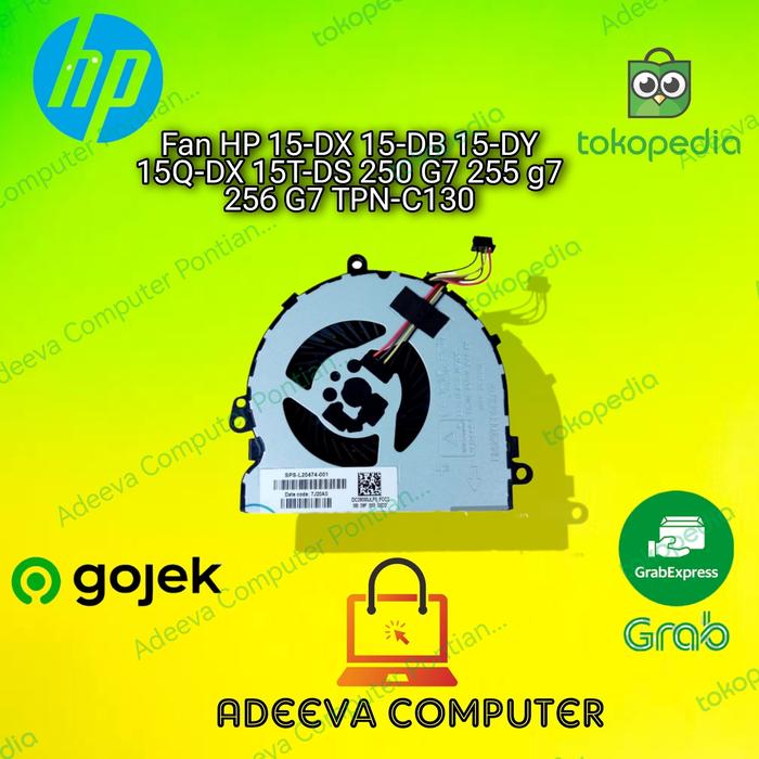 Jual Fan HP 15-DX 15-DB 15-DY 15Q-DX 15T-DS 250 G7 255 g7 256 G7 TPN-C130 - Jakarta Pusat ...