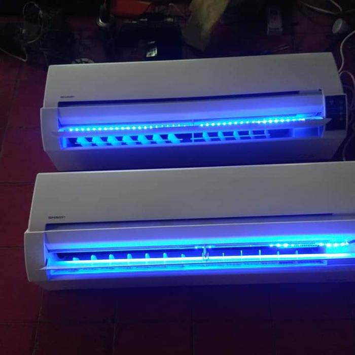 Jual [ LED ]KIPAS ANGIN MODEL AC / KIPAS ANGIN AC 2PK (REMOTE) - Kab ...