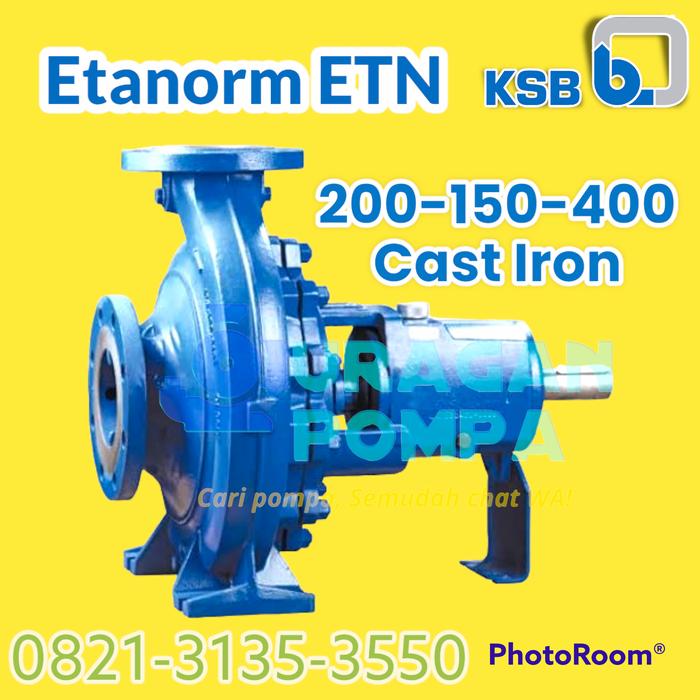 Jual Pompa Sentrifugal KSB Etanorm ETN 200-150-400 Cast iron Gland ...