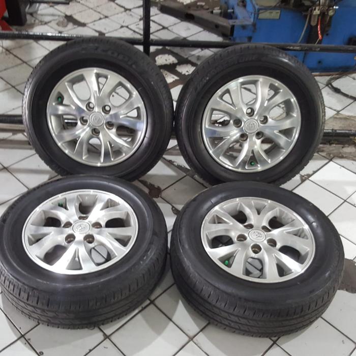 Jual Paket Ban Velg Bekas Original Mobil R15 5x114 Innova V Lama - Kota ...