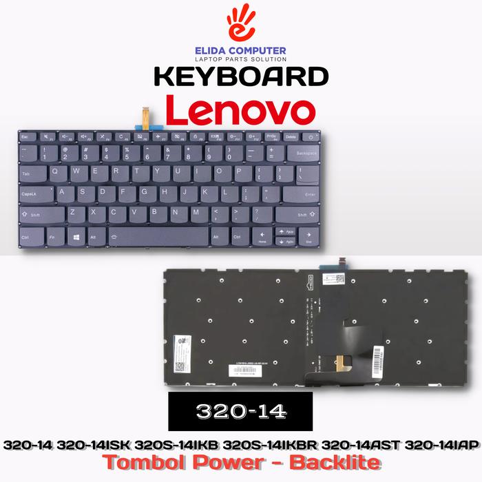 Jual Keyboard Lenovo IdeaPad 320-14 330-14IKB 120S-14IAP 320-14ISK ...