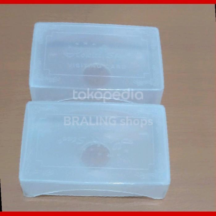 Jual box kartu nama plastik / kotak tempat kartu nama 25 pcs - Jakarta ...