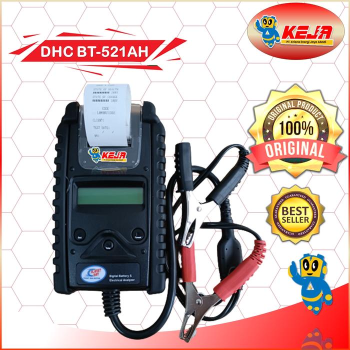 Jual Alat Test Aki Digital DHC BT 521-AH Battery Tester Analyzer With ...