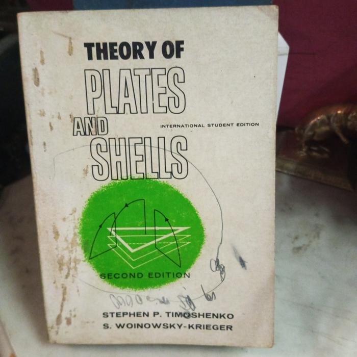 Jual buku import theory of plates and shells by stephen p. timoshenko ...