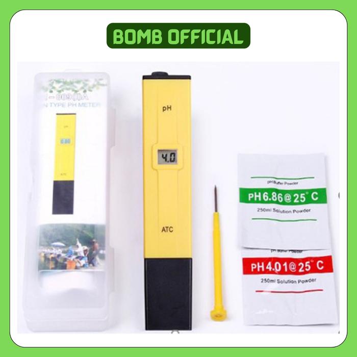 Jual Alat Ukur Air Hidroponik - pH Meter ATC (Pen Type PH-009) - Jakarta Barat - Bomb Official ...