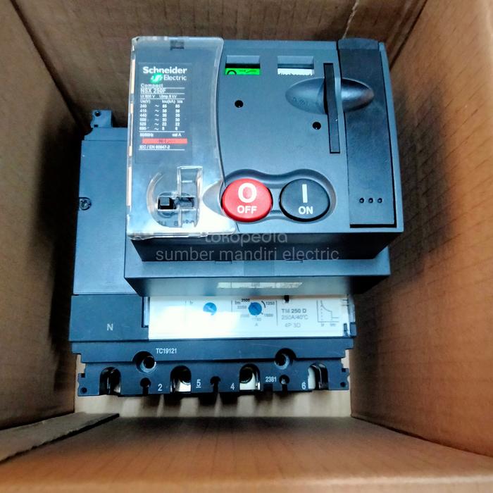 Jual Mccb Motores Nsx 250F 250A 4p+Uvt+Aux Schneider - Jakarta Pusat - sumber mandiri electric ...