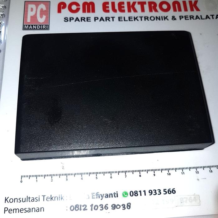Jual Box hitam plastik X 7 , Box Elektronik X 7 , 12,5 X 8,5 X 1,5 CM ...