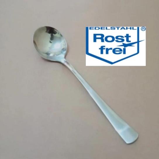 Jual sendok makan bulat edelstahl rostfrei Stainless steel panjang 17,5 ...
