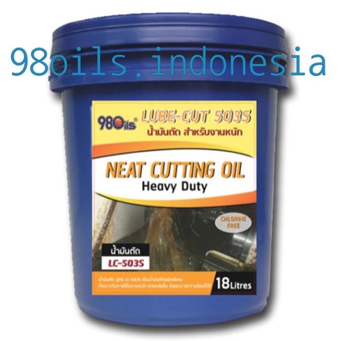 Jual Lube Cut 503S (Neat Cutting Oils) 18 Liter - Kota Bekasi - 98Oils.Indonesiaa | Tokopedia