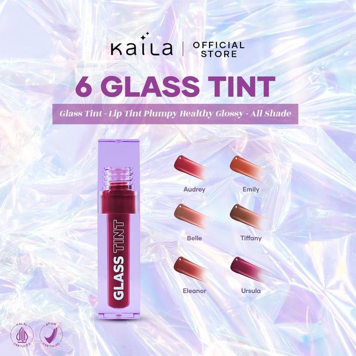 Promo KAILA BEAUTE Glass Tint - Lip Tint Plumpy Healthy Glossy - ALL ...