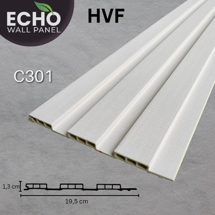 Jual wall panel wpc dinding indoor C 301 warna putih/batang - Jakarta ...