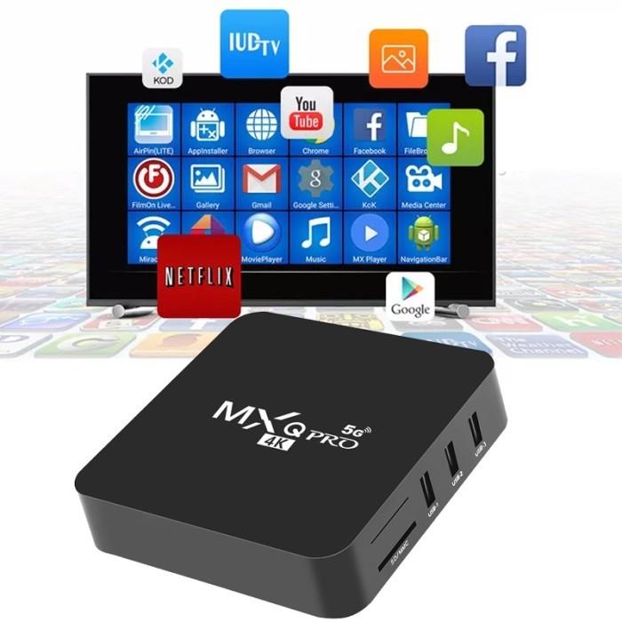 Jual Android Tv Box Unlock Full Root 4gb+64gb & 8gb+128gb Mxq Pro Smart ...