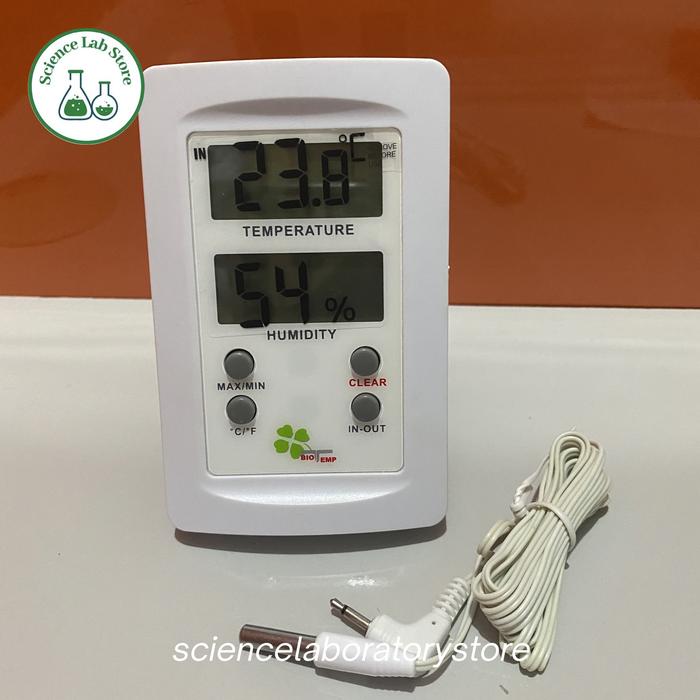Jual Digital Thermo Hygrometer with Outdoor Sensor Alla France - Kota ...