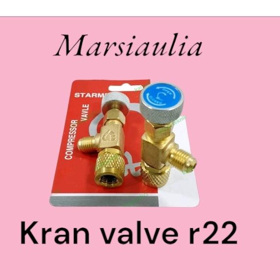 Jual can tap valve starmec nepel adaptor R22 sistem kran putar - Kab. Bogor - marsiauliauwais ...