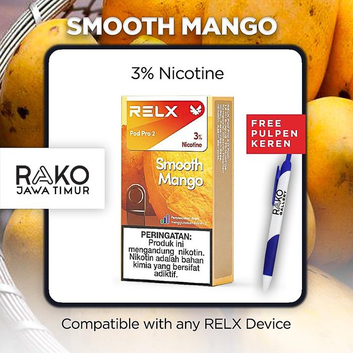 Jual Relx Pod Pro 2 Smooth Mango - Kota Surabaya - RELX Jawa Timur ...