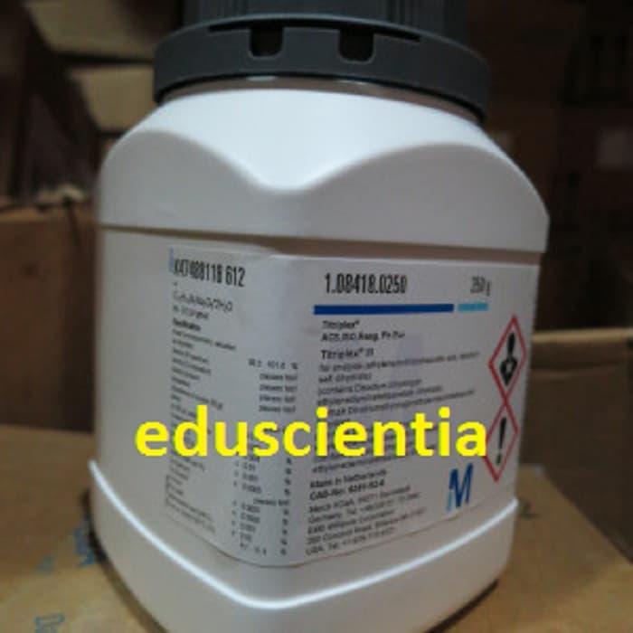 Jual TITRIPLEX III FOR ANALYSIS/ EDTA, 250 GR, MERCK, 108418 - Jakarta ...