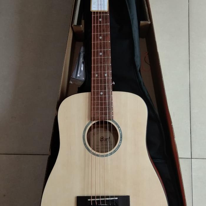 Jual Cort AD Mini E OP Acoustic Electric Guitar with Bag - Jakarta ...