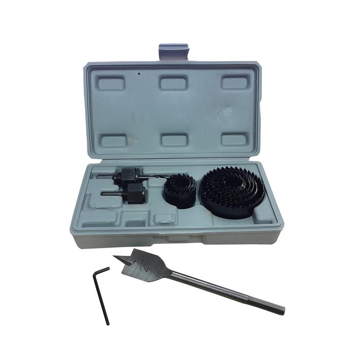 Jual Solid Holesaw Hole Saw Set 13Pcs / 13 Pcs Mata Bor Kayu Pelubang ...