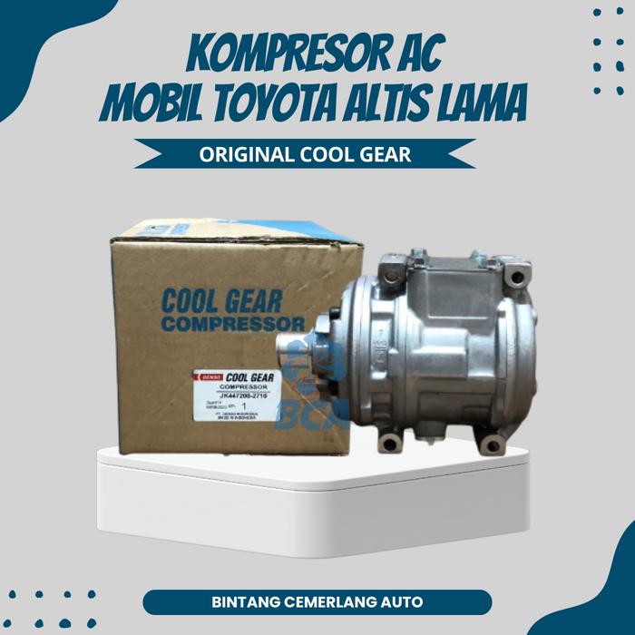 Jual KOMPRESOR AC MOBIL TOYOTA ALTIS LAMA DENSO COOL GEAR ASLI - Kab ...