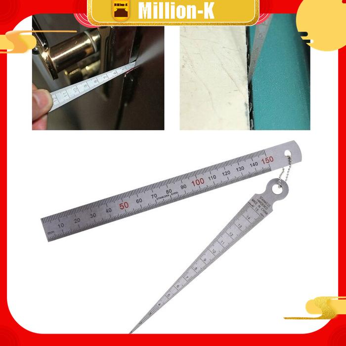 Jual Tapper Gauge Fujisan 1 - 15mm Stainless Steel Pengukur Lubang ...