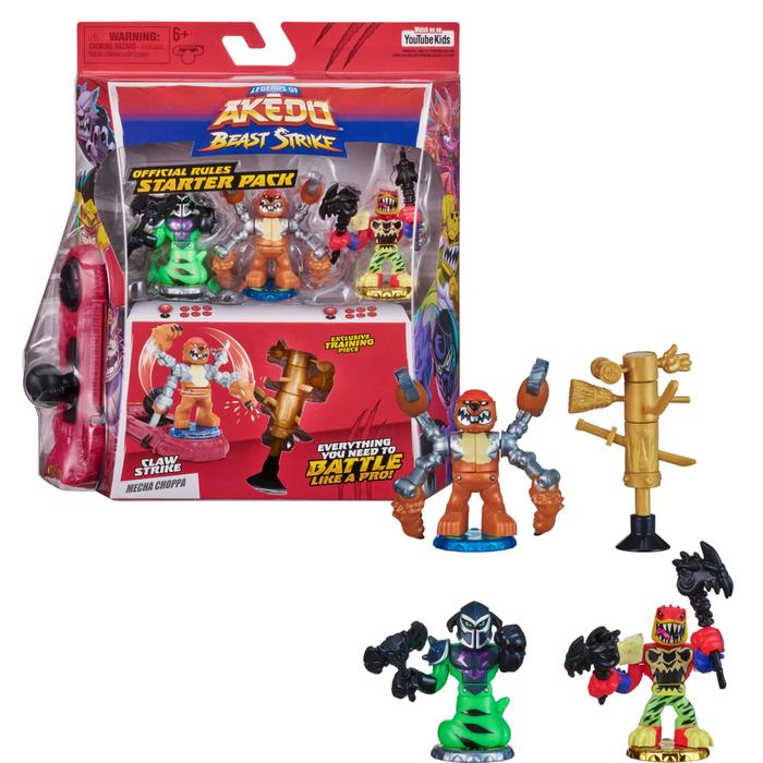 Jual Legends Of Akedo Beast Strike Claw Strike Starter Pack Mecha ...