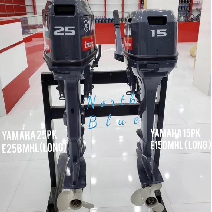 Jual Mesin Tempel Yamaha 15PK E15DMHL 25PK WE 25BMHL Long Shaft Outboard 2T - 15PK - Kab. Bangka ...