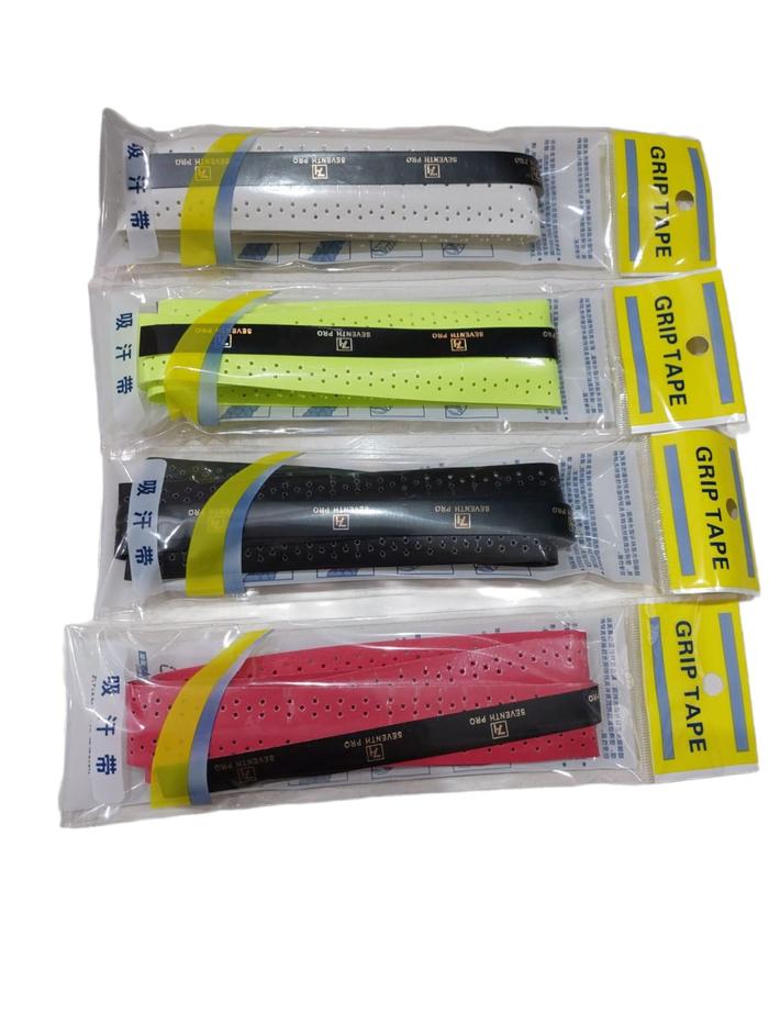 Jual GRIP BULU TANGKIS KARET SEVENTH PRO TULANG JAHIT ORIGINAL-GRIP ...