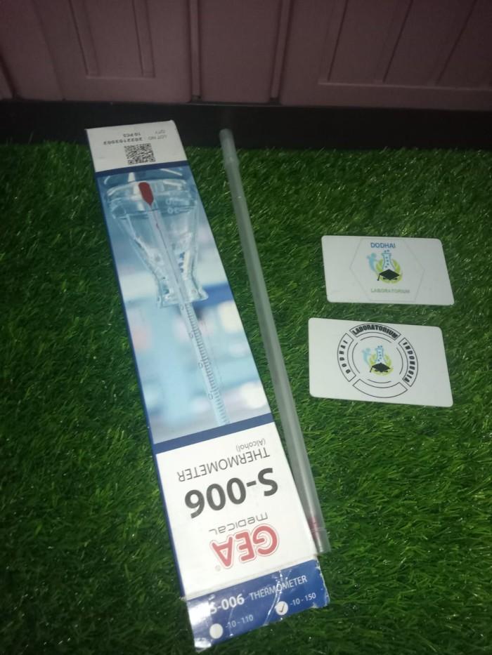 Jual Thermometer Alcohol, Termometer Alkohol Batang -10 s/d 110 merk ...