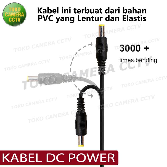 Jual Kabel Dc Power Extender 15 Meter Sambungan Kabel Extension 15m Di ...
